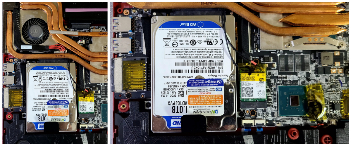 MSI GP63 Leopard 8RE 게이밍 노트북 분해기 | 업그레이드 - 잉여 타임즈